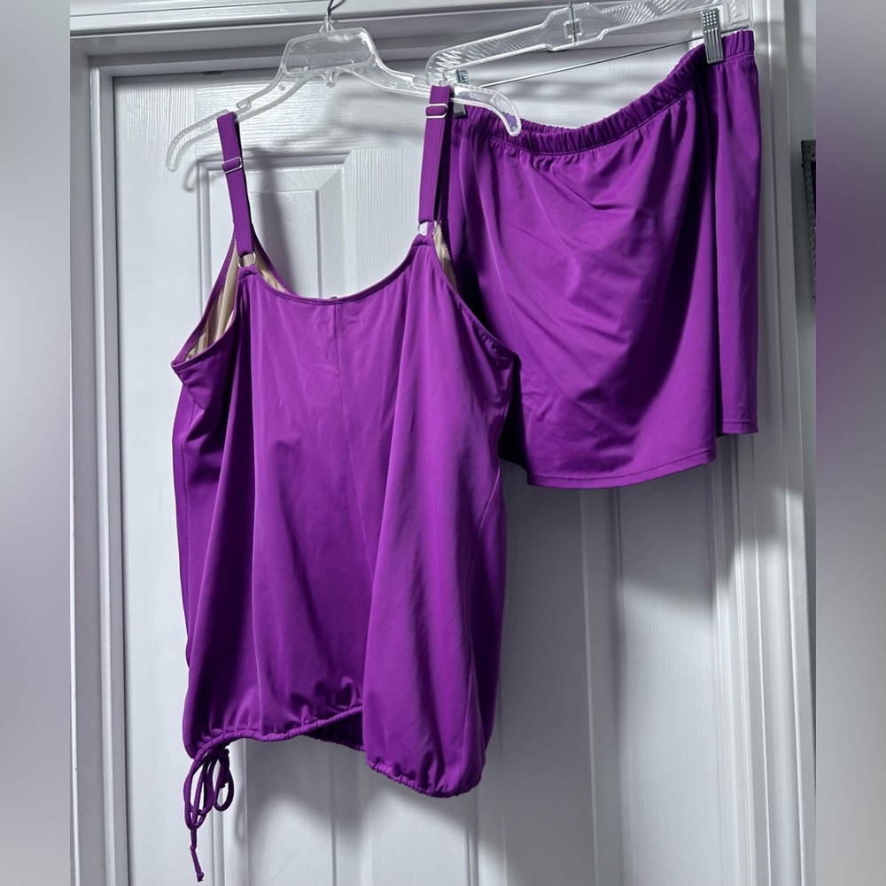 Tankini Bathing Suit Top And Bottom Gem